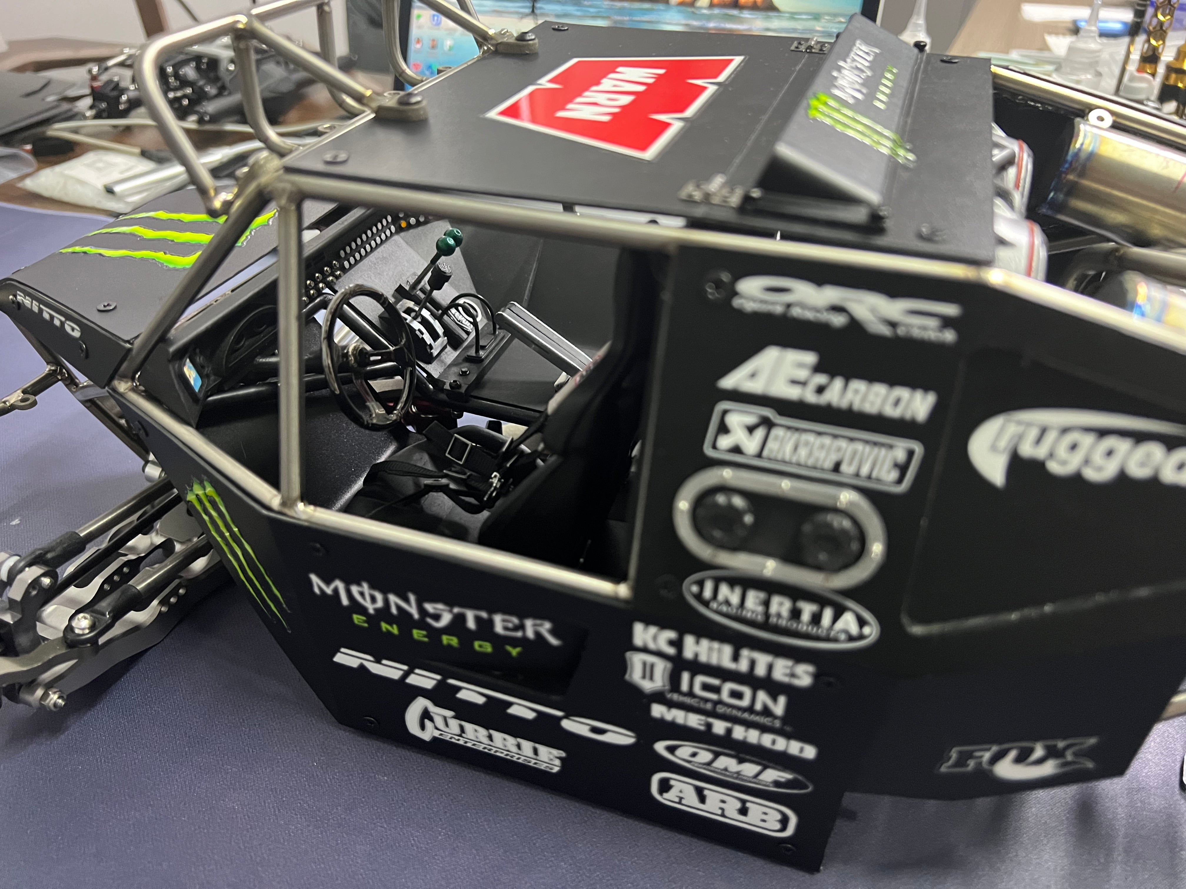 Dragon Slayer Titanium alloy cage custom yeti chassis production– LX Shock
