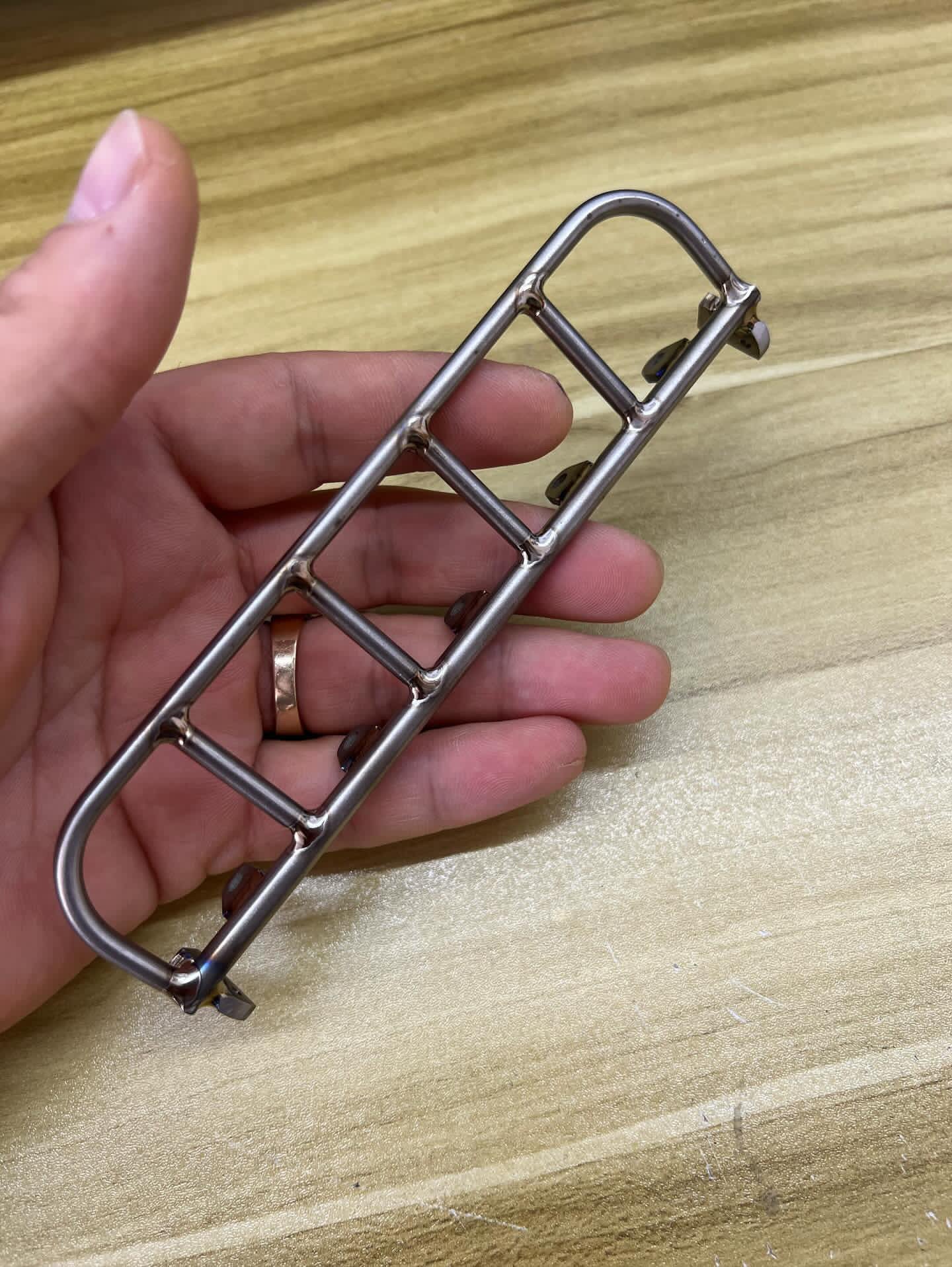 Titanium alloy metal welding ceiling light frame– LX Shock