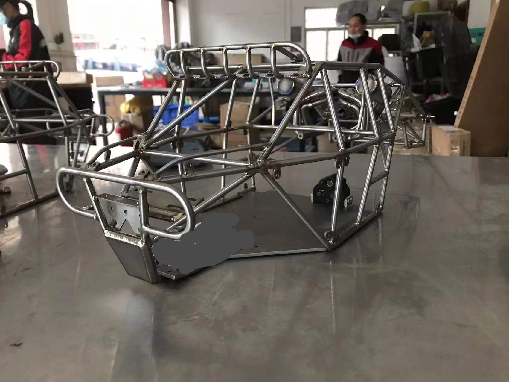 Dragon Slayer Titanium alloy cage custom yeti chassis production– LX Shock