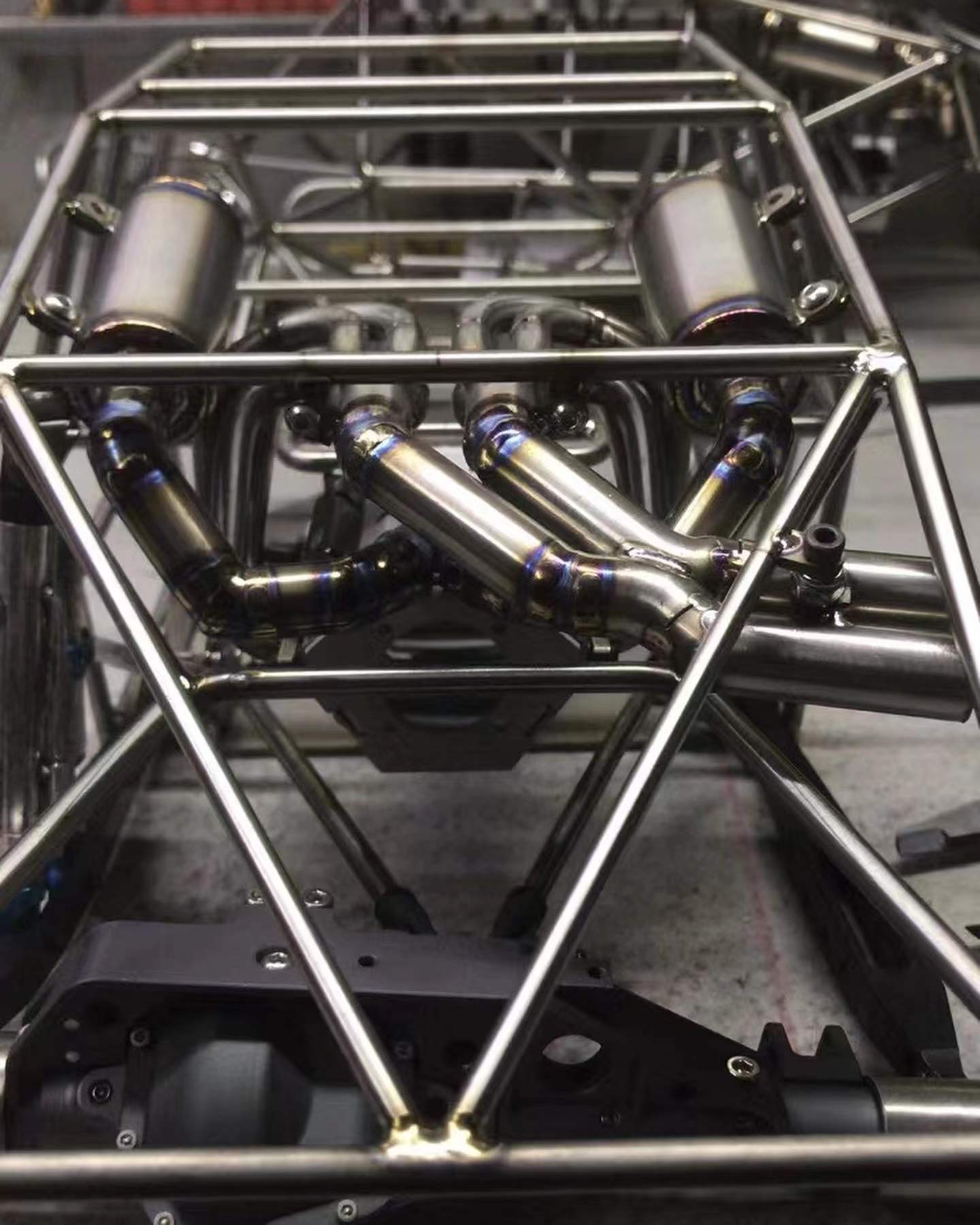 Dragon Slayer Titanium alloy cage custom yeti chassis production– LX Shock