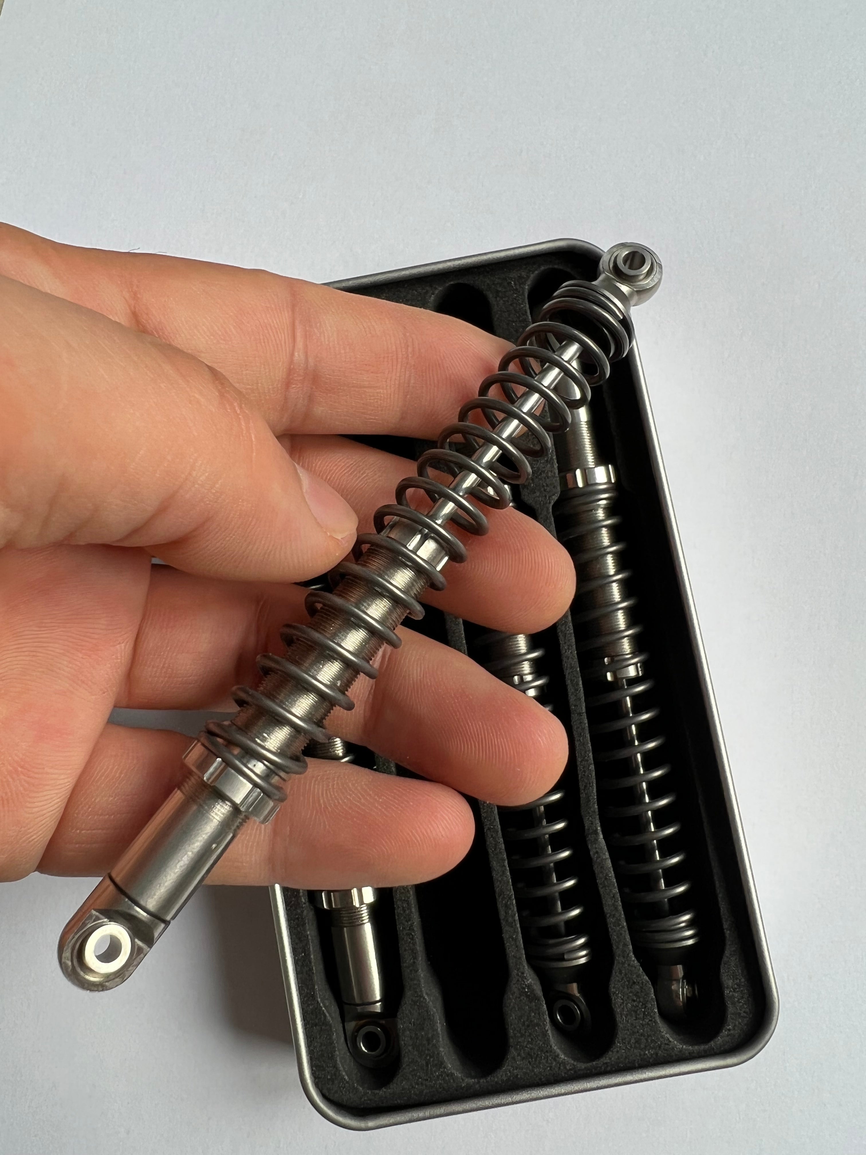 Remote Control Climbing Car Stainless Steel Memory Shock Absorber– LX Shock