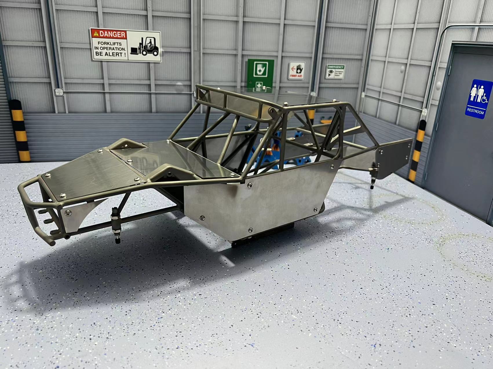 UT4 (monkey version）Titanium alloy cage customization– LX Shock