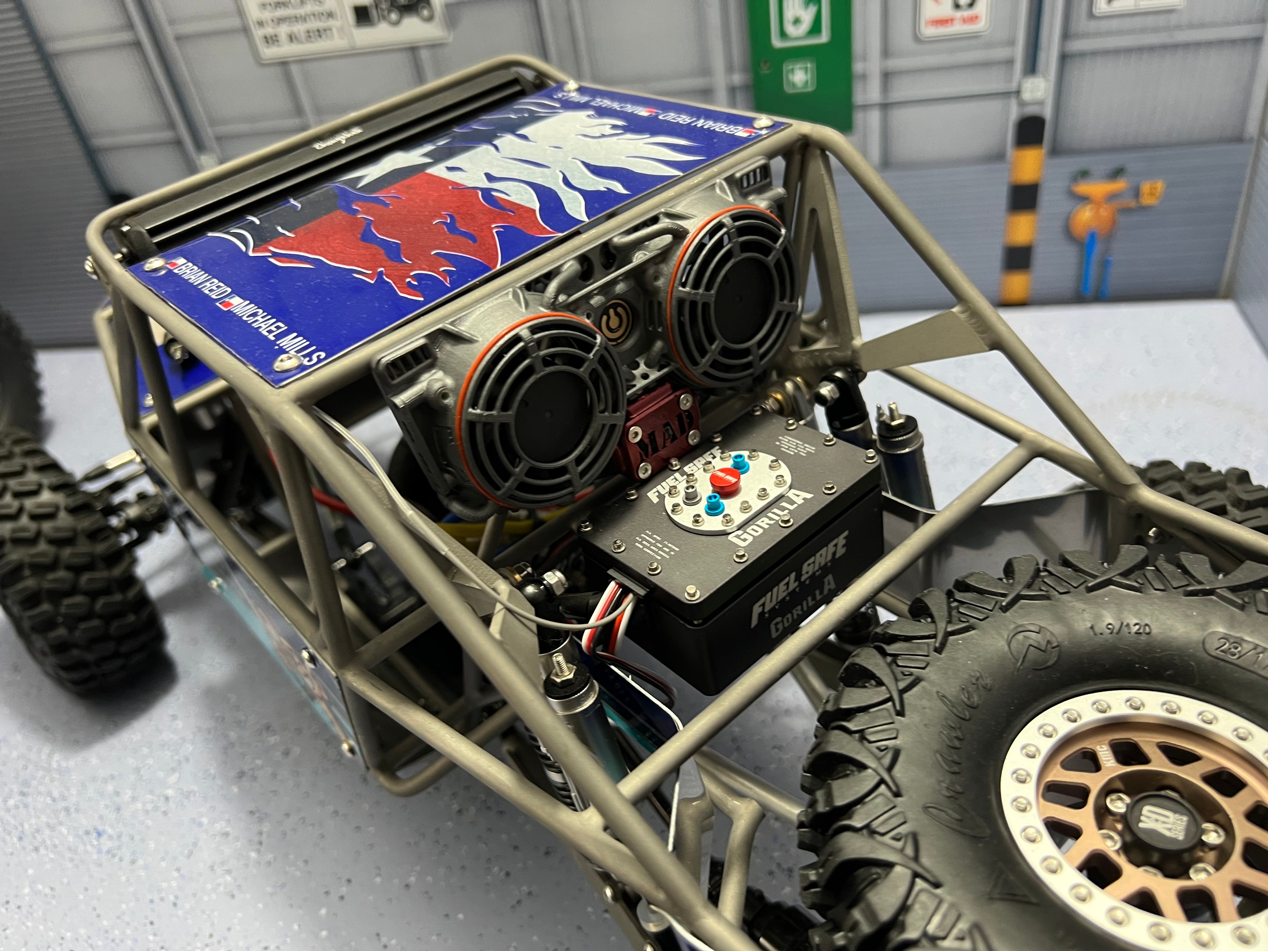 UT4 (monkey version）Titanium alloy cage customization– LX Shock