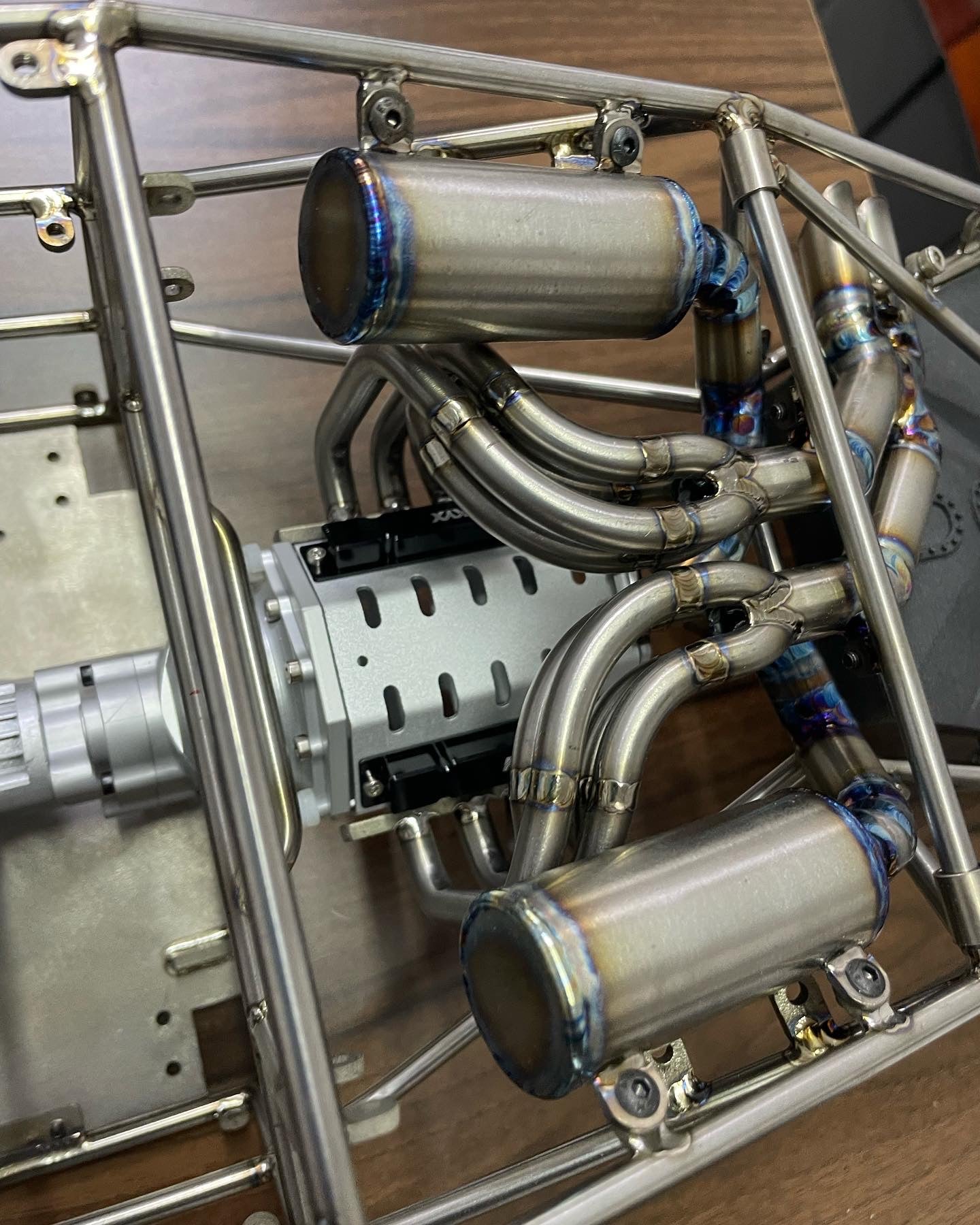 Dragon Slayer Titanium alloy cage custom yeti chassis production– LX Shock